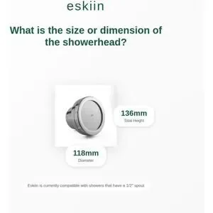 Eskiin | Bath | Eskiin Filtered Showerhead With Filters High Pressure ...
